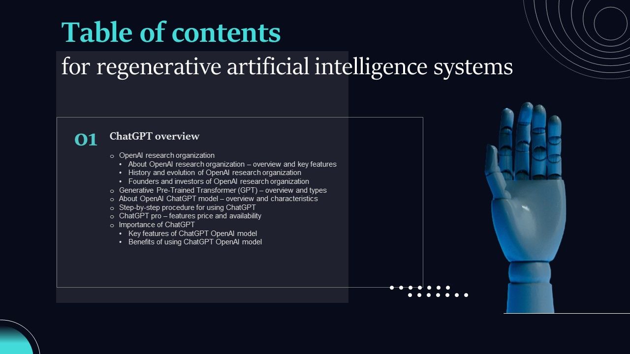 Regenerative Artificial Intelligence Systems Table Of Contents Ideas PDF Regenerative Artificial Intelligence Systems Table Of Contents Ideas PDF