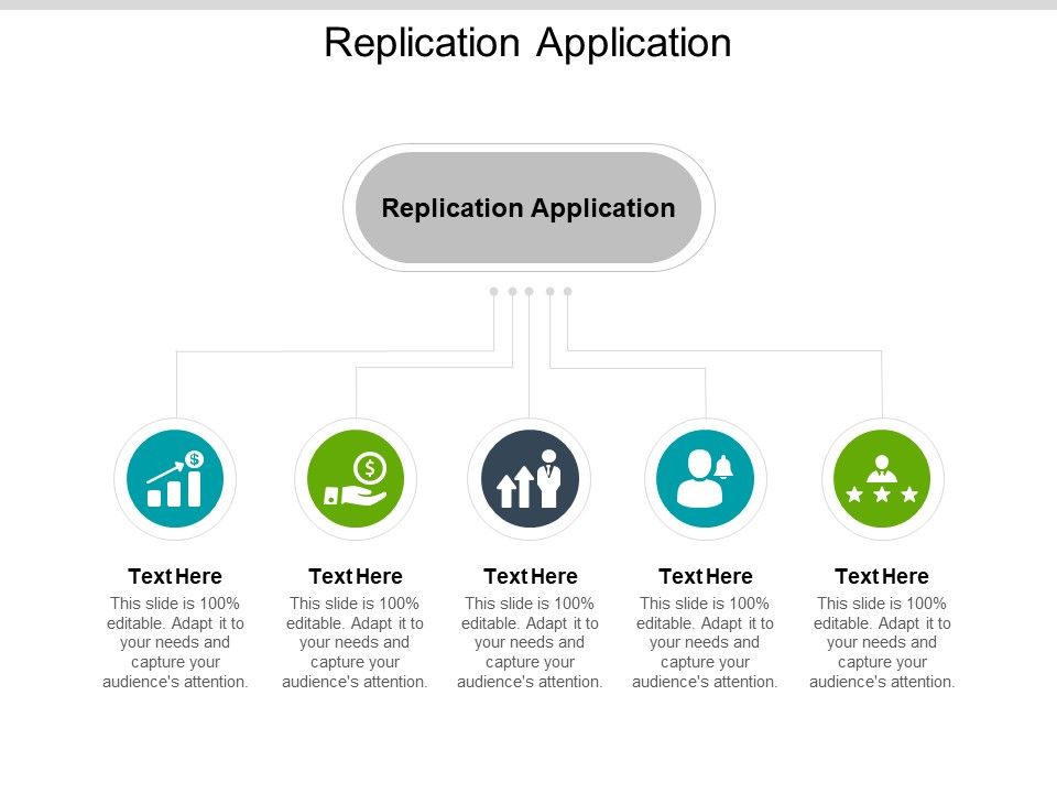 Replication Application Ppt Powerpoint Presentation Portfolio Picture Cpb