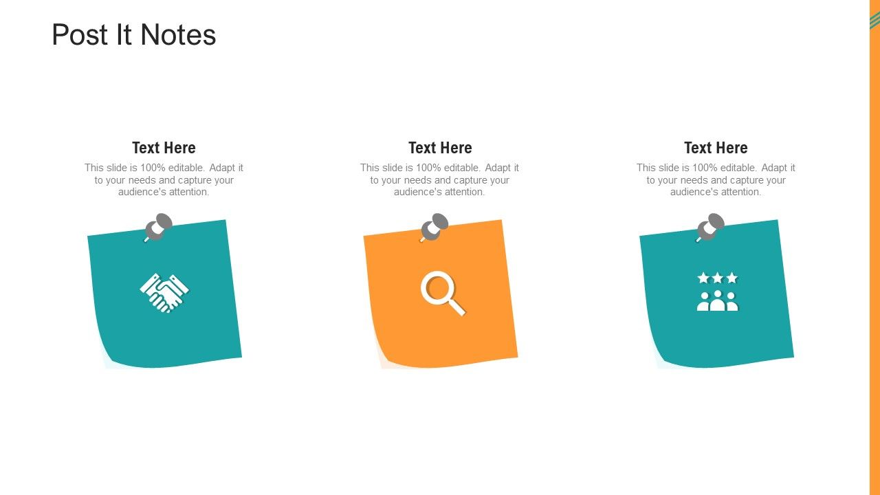 Reverse SCM Post It Notes Ppt Infographic Template Demonstration PDF