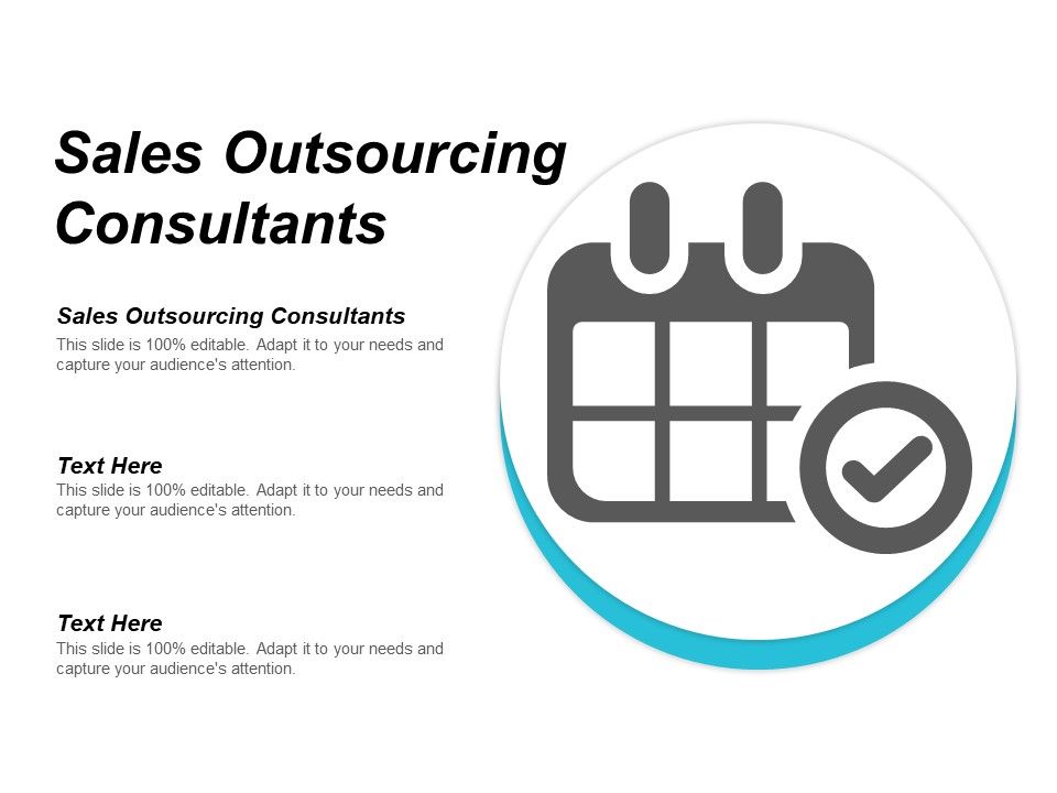 Sales Outsourcing Consultants Ppt Powerpoint Presentation Styles Visuals Cpb