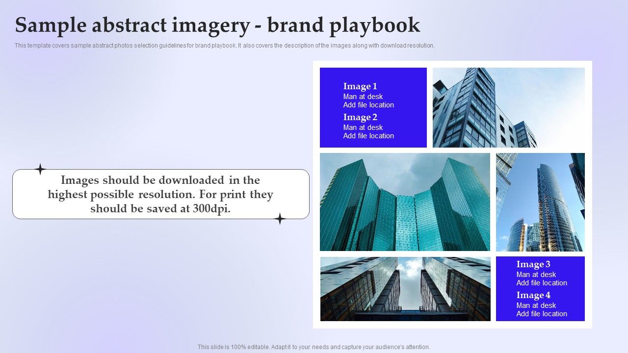 Sample Abstract Imagery Brand Playbook Ideas PDF Sample Abstract Imagery Brand Playbook Ideas PDF