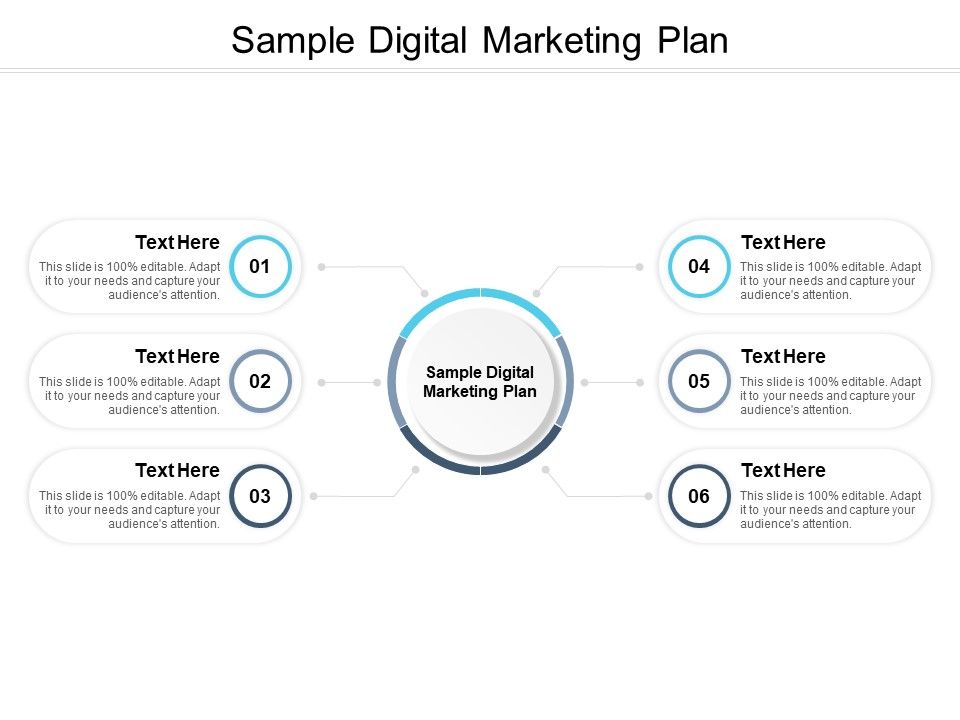 Sample Digital Marketing Plan Ppt PowerPoint Presentation Slides Example Topics Cpb Pdf