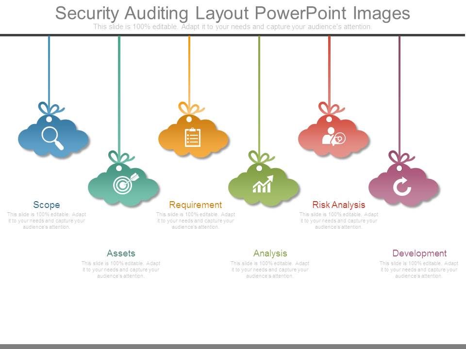Security Auditing Layout Powerpoint Images 4566