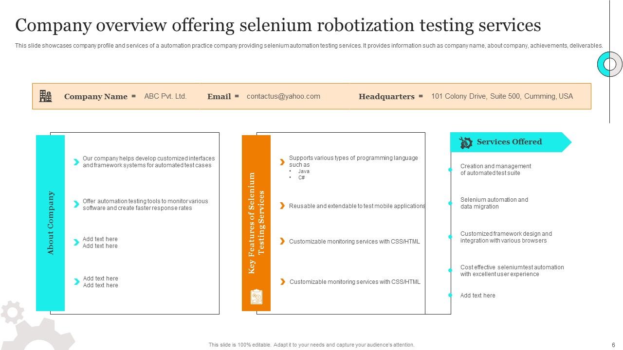 Selenium Robotization Ppt PowerPoint Presentation Complete Deck With Slides