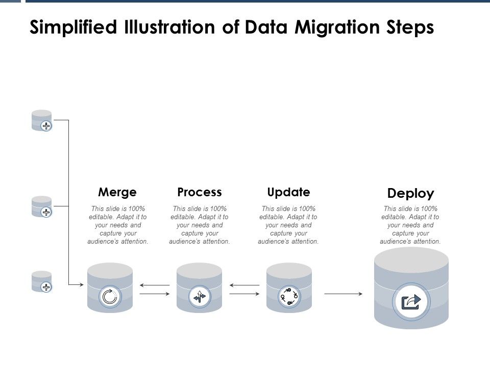 Simplified Illustration Of Data Migration Steps Ppt Powerpoint ... Simplified Illustration Of Data Migration Steps Ppt Powerpoint ...