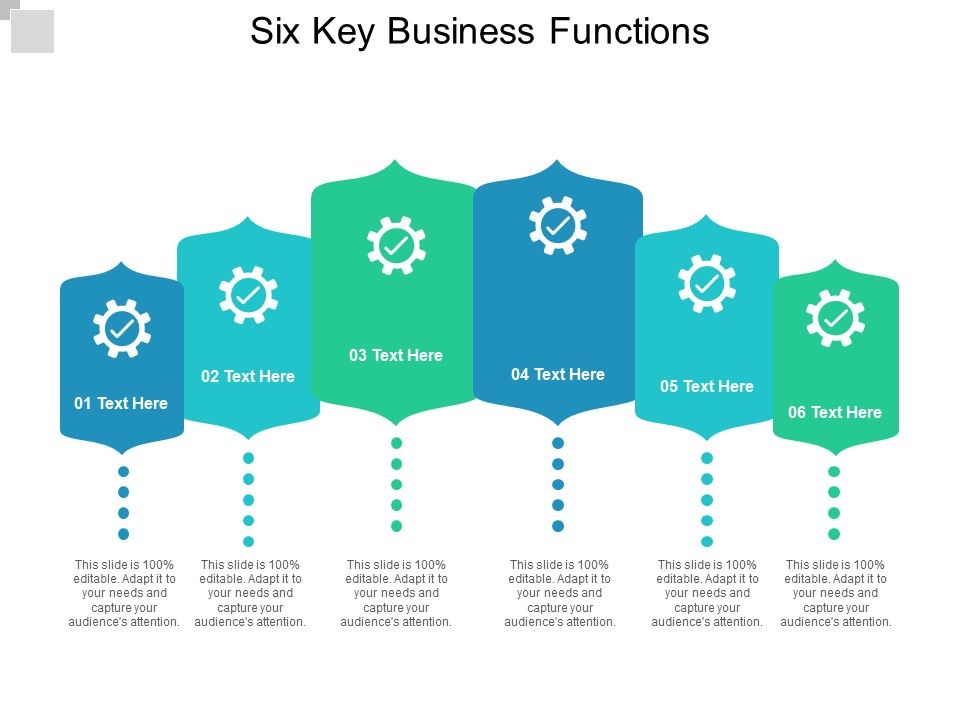 Six Key Business Functions Ppt PowerPoint Presentation Outline Mockup Six Key Business Functions Ppt PowerPoint Presentation Outline Mockup
