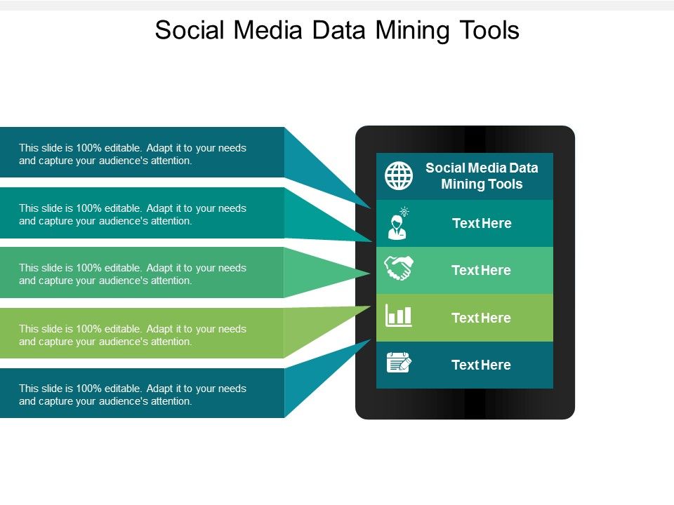 Social Media Data Mining Tools Ppt PowerPoint Presentation Model Summary Cpb