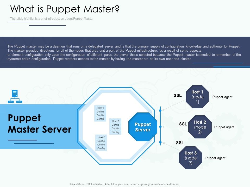 Software Configuration Management And Deployment Tool What Is Puppet Master Ppt Pictures Design ...