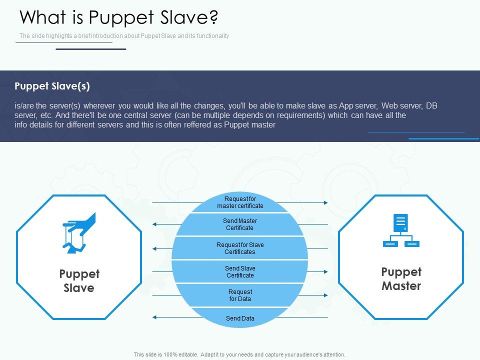 Software Configuration Management And Deployment Tool What Is Puppet Slave