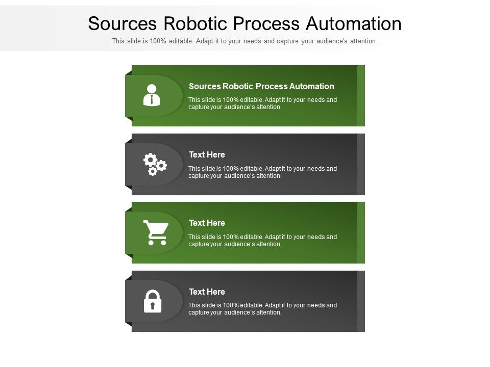 Sources Robotic Process Automation Ppt PowerPoint Presentation Portfolio Sk