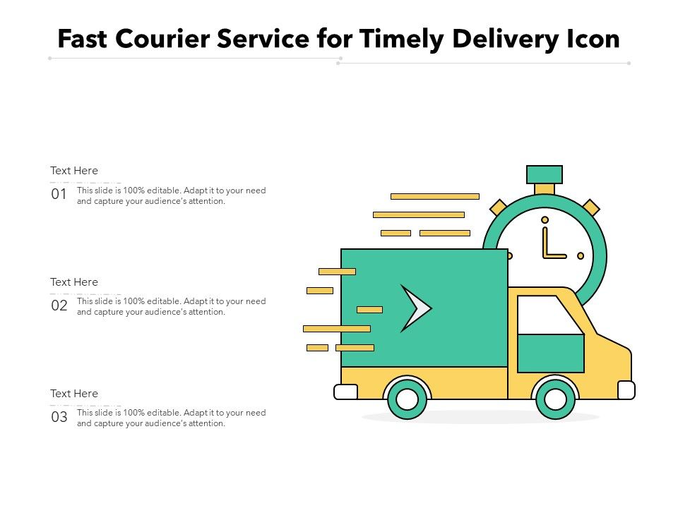 Speedy Shipment Delivery Service Vector Icon Ppt PowerPoint ...