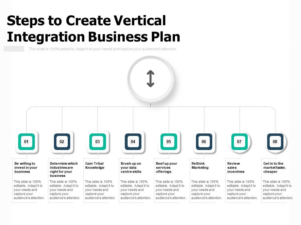 Steps To Create Vertical Integration Business Plan Ppt PowerPoint Presentat