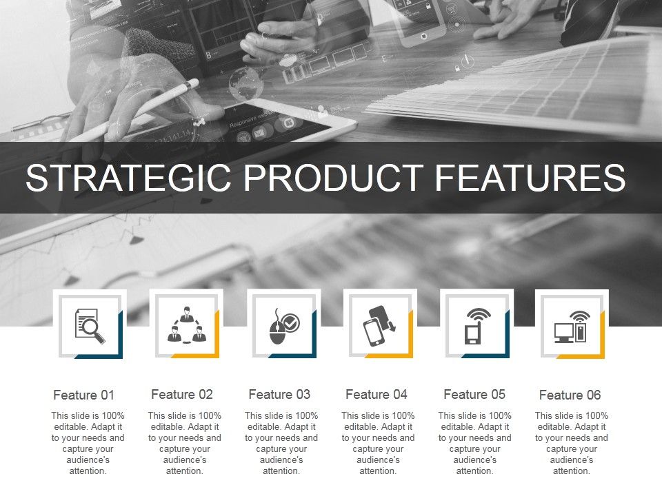 Strategic Product Features Template 1 Ppt PowerPoint Presentation Background Image