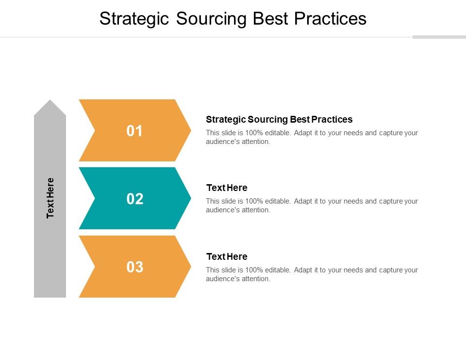 Strategic Sourcing Best Practices Ppt PowerPoint Presentation Model Microsoft Cpb
