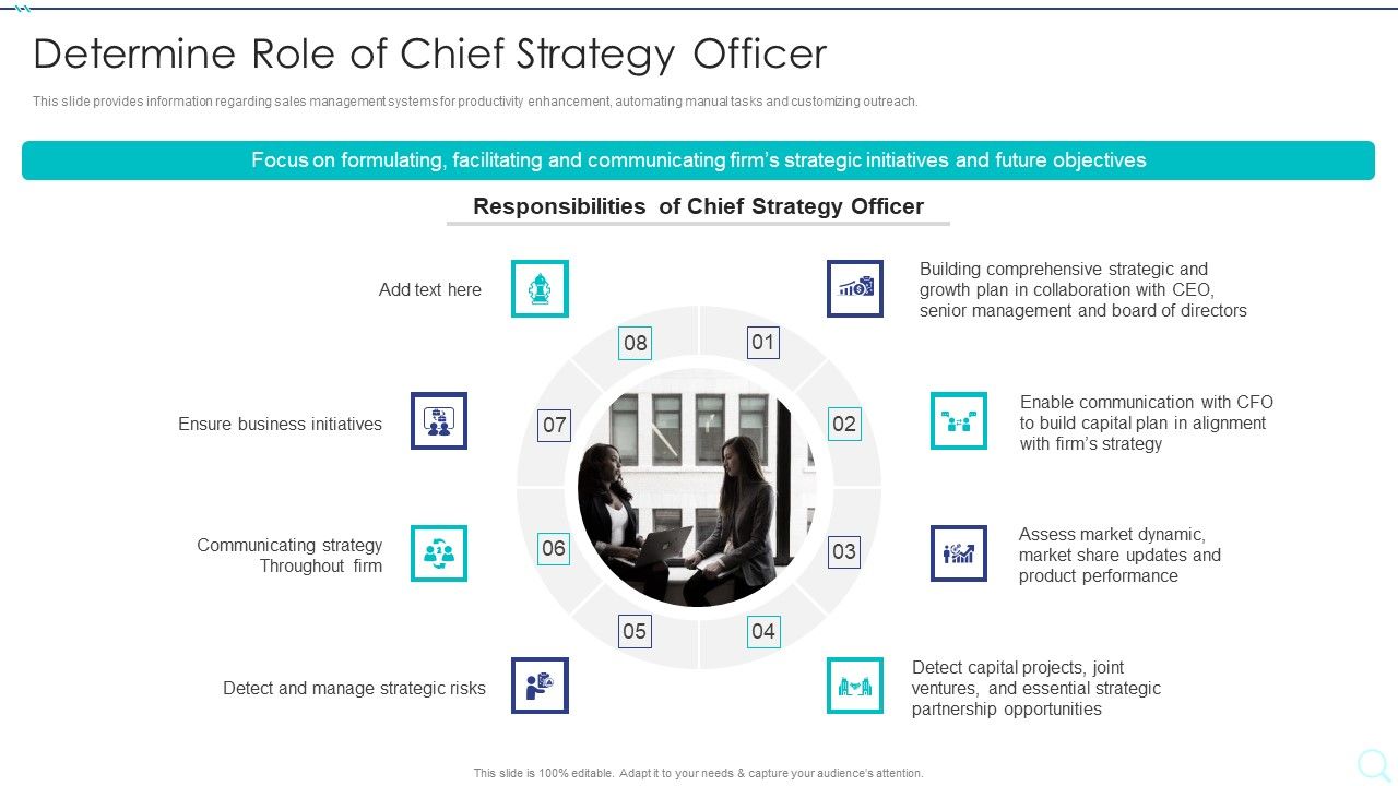 Strategy Implementation Playbook Determine Role Of Chief Strategy ...