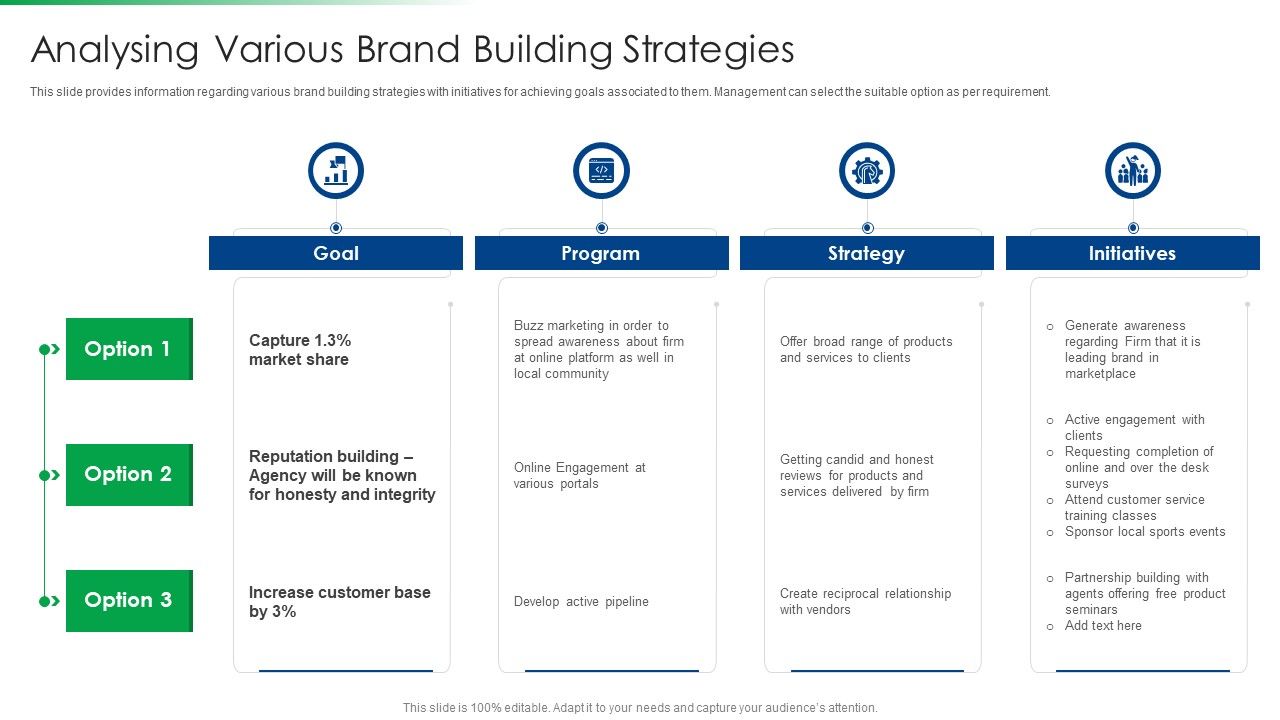 Strawman Project Action Plan Analysing Various Brand Building ...