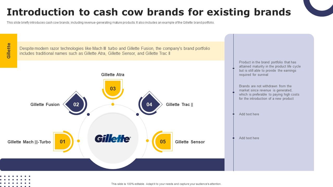 Streamlining Brand Portfolio Technique Introduction To Cash Cow Brands ...