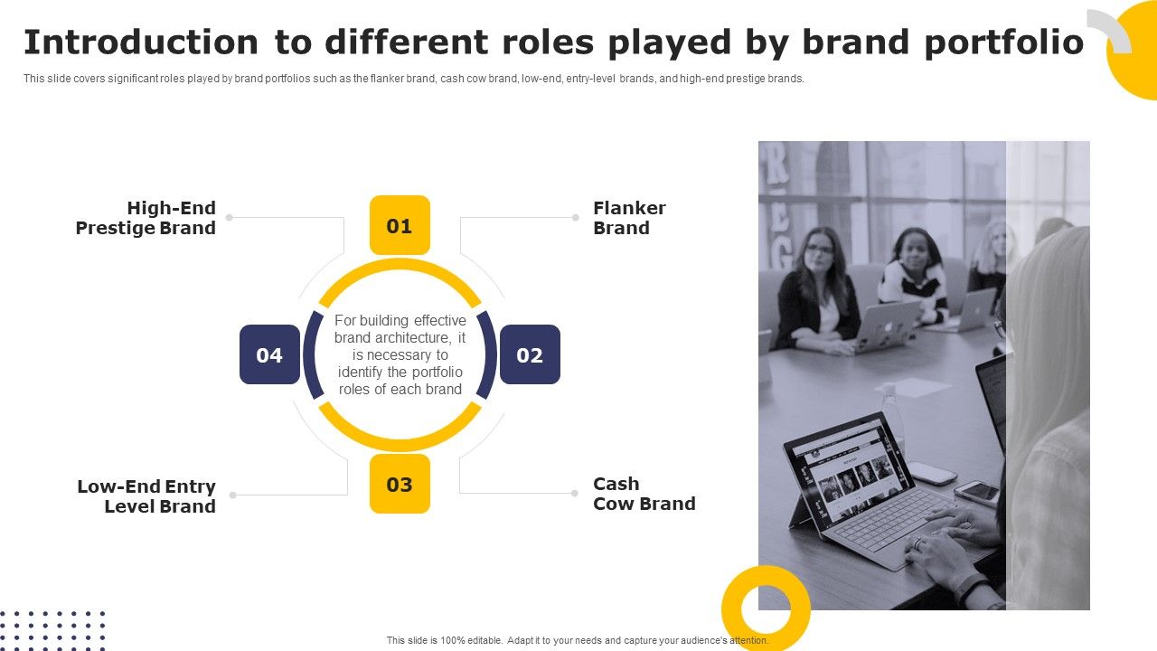 Streamlining Brand Portfolio Technique Introduction To Different Roles