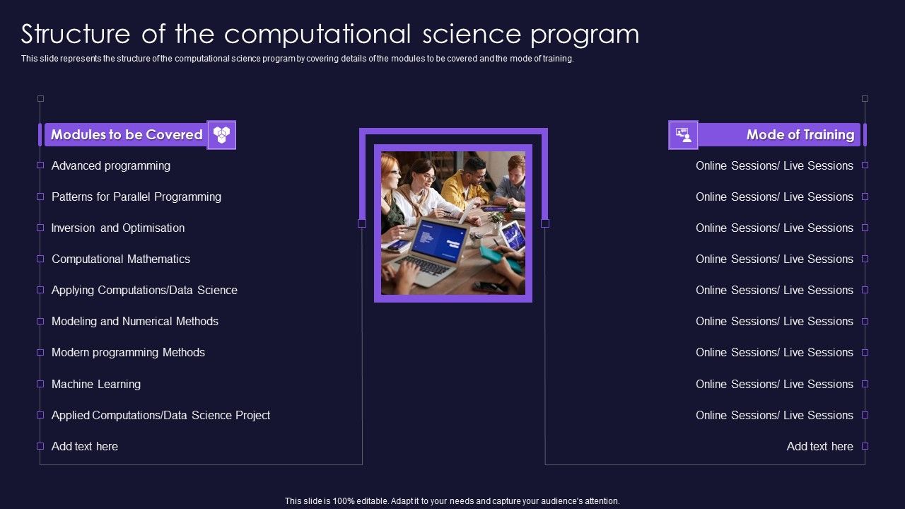 Structure Of The Computational Science Program Mockup PDF Structure Of The Computational Science Program Mockup PDF