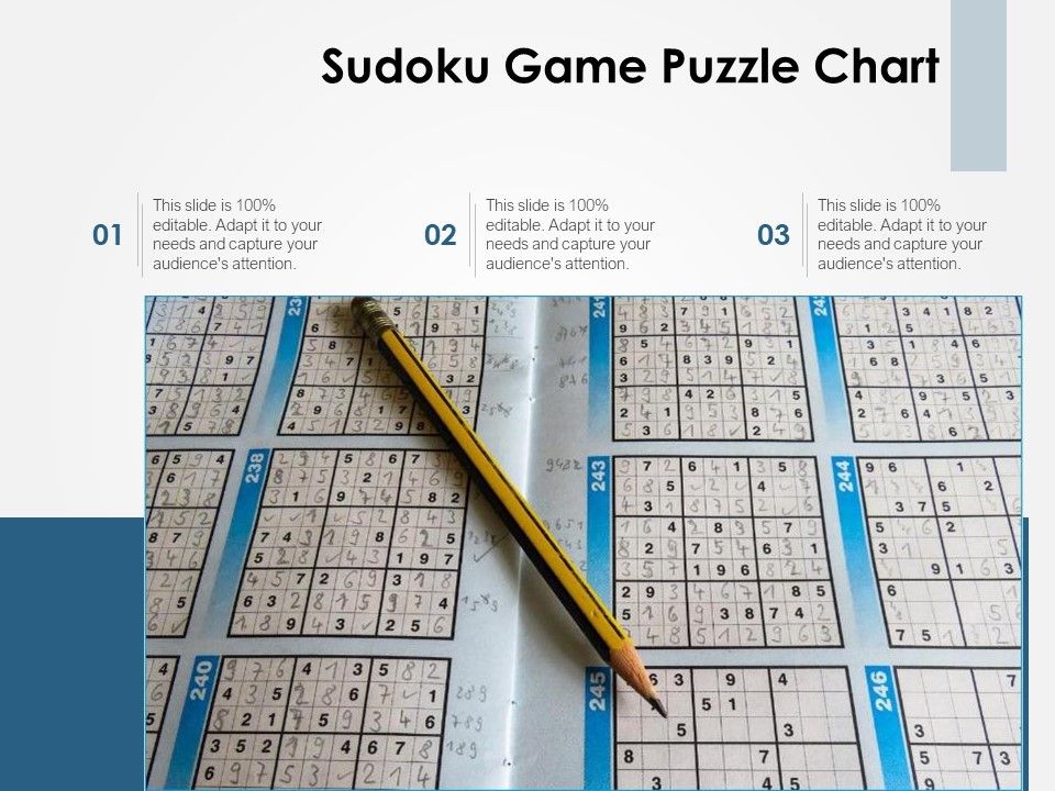 Sudoku Game Puzzle Chart Ppt PowerPoint Presentation Pictures Introduction