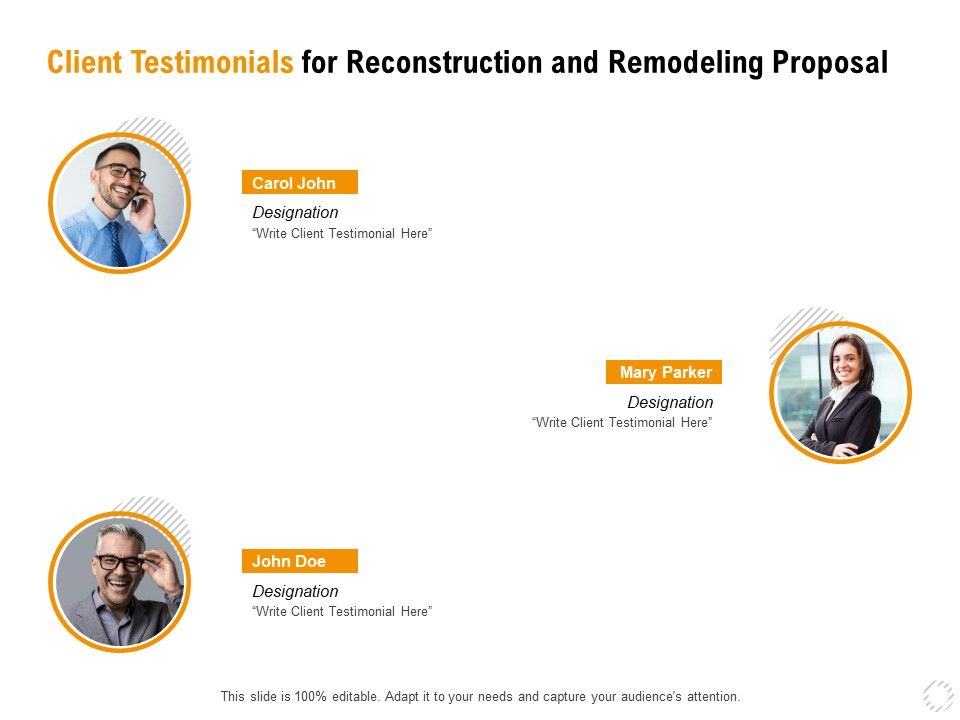 Sustainable Building Renovation Client Testimonials For Reconstruction ...