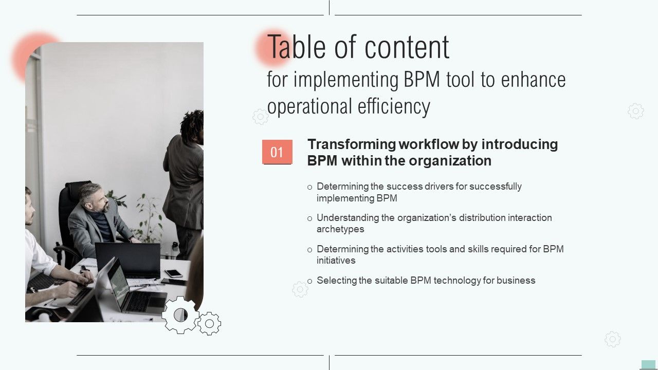 Table Of Content For Implementing BPM Tool To Enhance Operational ... Table Of Content For Implementing BPM Tool To Enhance Operational ...
