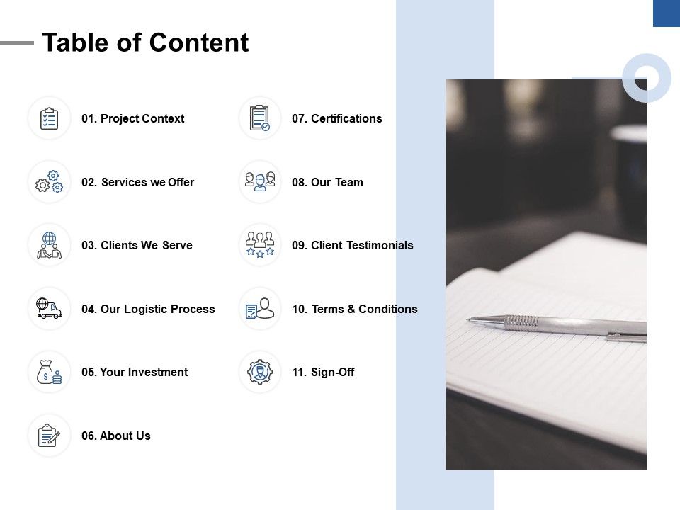 Table Of Content Ppt PowerPoint Presentation Summary Shapes