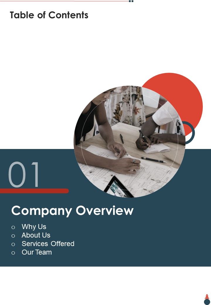 Table Of Contents Brand Launch Event Proposal One Pager Sample Example Docu