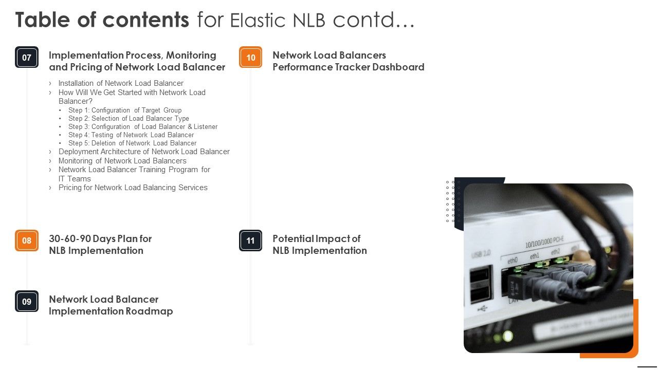 Table Of Contents For Elastic NLB Summary PDF Table Of Contents For Elastic NLB Summary PDF