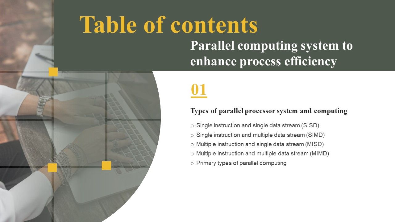 Table Of Contents Parallel Computing System To Enhance Process ... Table Of Contents Parallel Computing System To Enhance Process ...