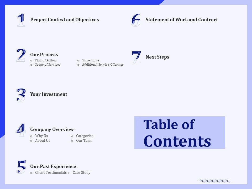 Table Of Contents Ppt PowerPoint Presentation Outline Sample PDF