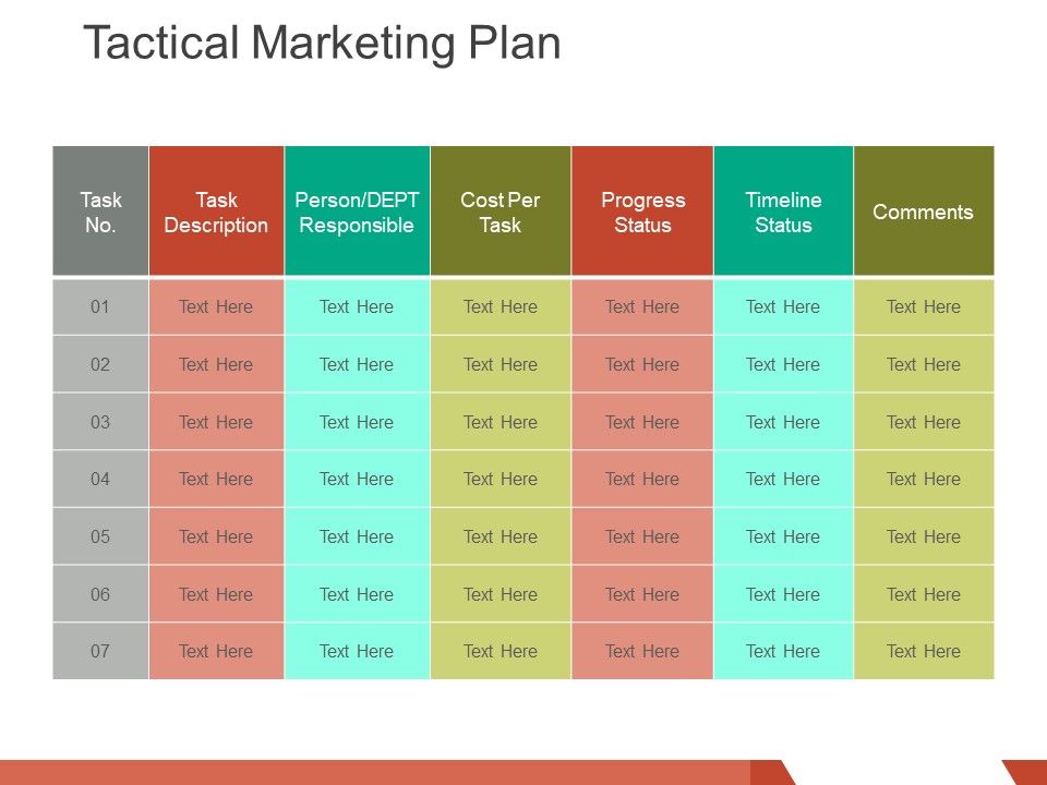 Tactical Marketing Plan Ppt PowerPoint Presentation Infographic ... Tactical Marketing Plan Ppt PowerPoint Presentation Infographic ...