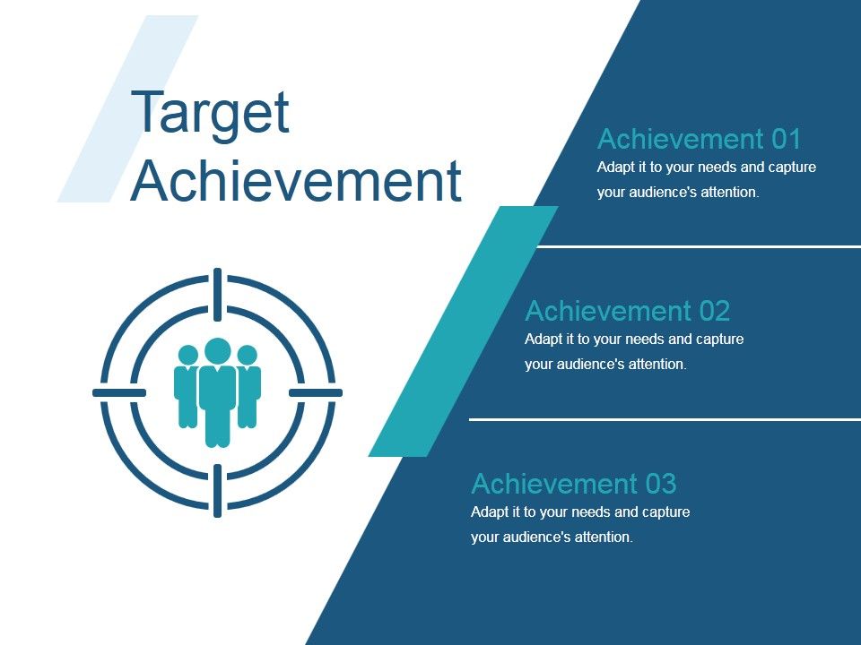 Target Achievement Ppt PowerPoint Presentation Shapes