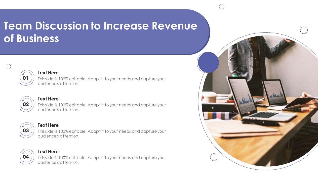 Team Discussion To Increase Revenue Of Business Ppt PowerPoint ...