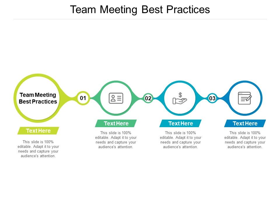Team Meeting Best Practices Ppt PowerPoint Presentation Slides Portrait Cpb