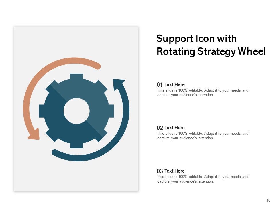 Technical Support Icon Customer Arrow Strategy Ppt PowerPoint ...