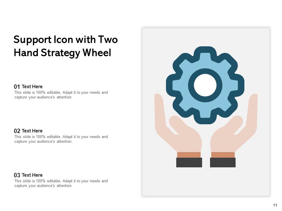 Technical Support Icon Customer Arrow Strategy Ppt PowerPoint ...