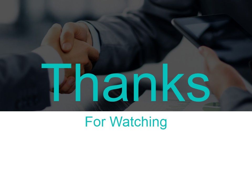 Thanks For Watching Ppt PowerPoint Presentation Example 2015