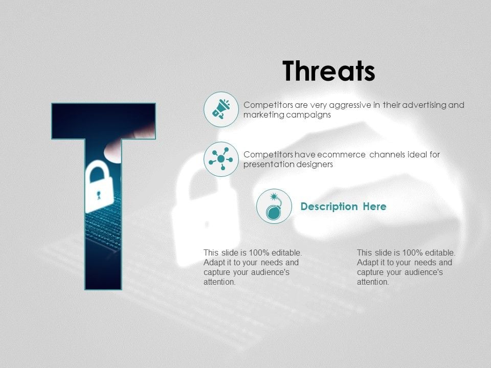 Threats Ppt PowerPoint Presentation Infographic Template Graphics Threats Ppt PowerPoint Presentation Infographic Template Graphics