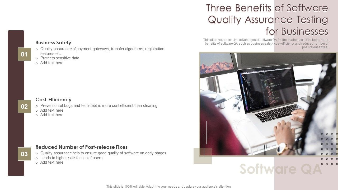 Three Benefits Of Software Quality Assurance Testing For Businesses ...