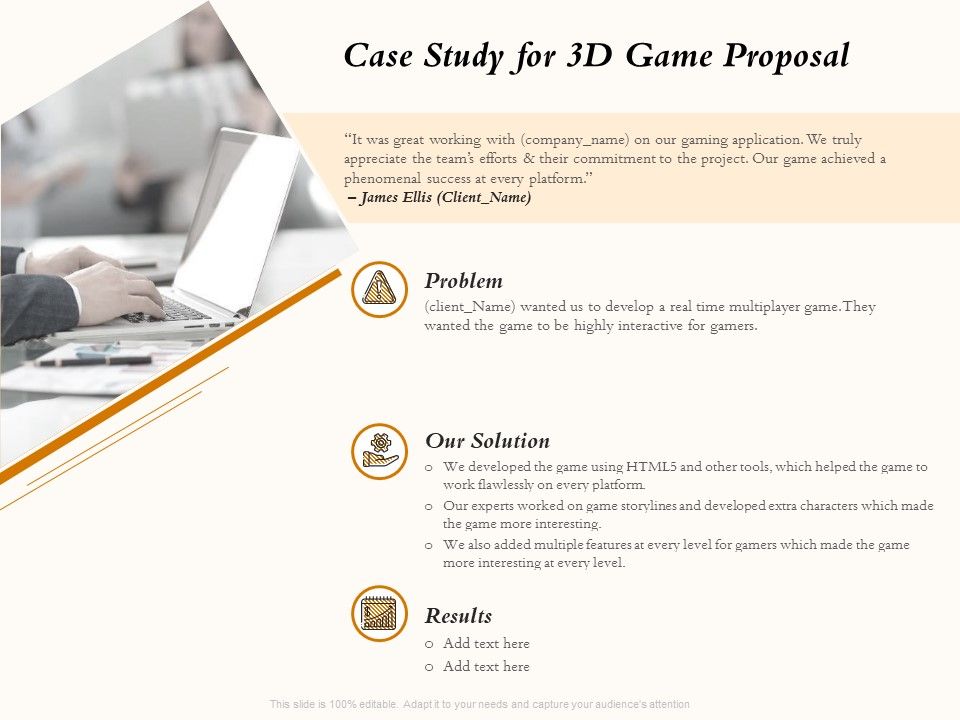 Three Dimensional Games Proposal Case Study For 3D Game Proposal Introduction PDF