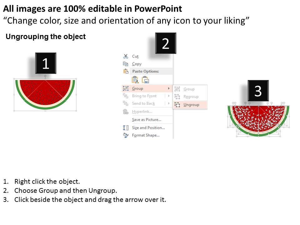 Three Sections In Semi Circle Powerpoint Template Three Sections In Semi Circle Powerpoint Template