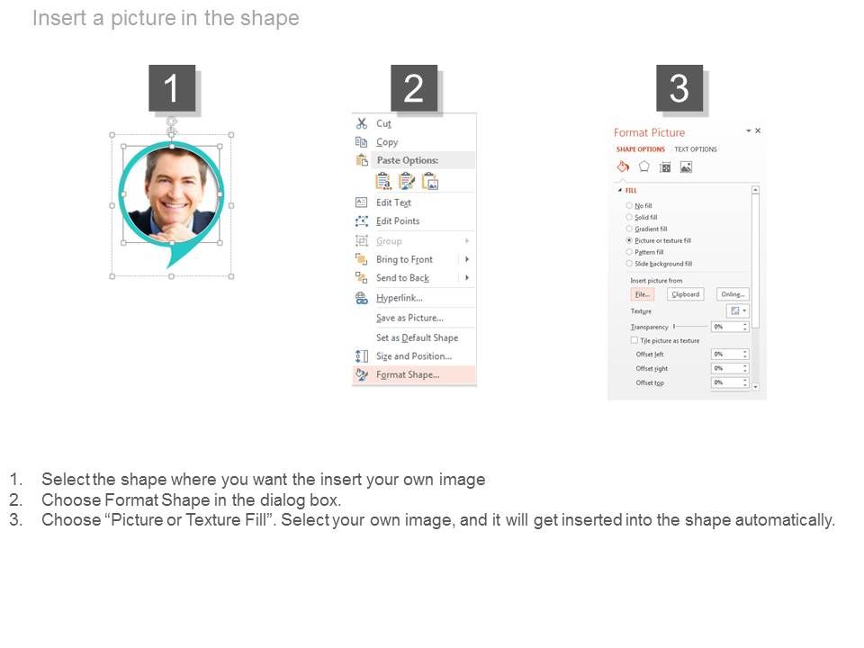 Three Steps Introduction Process Powerpoint Slides Three Steps Introduction Process Powerpoint Slides