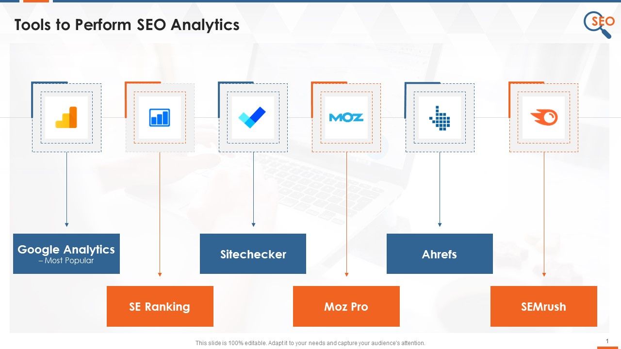 Tools To Conduct SEO Analytics Training Ppt