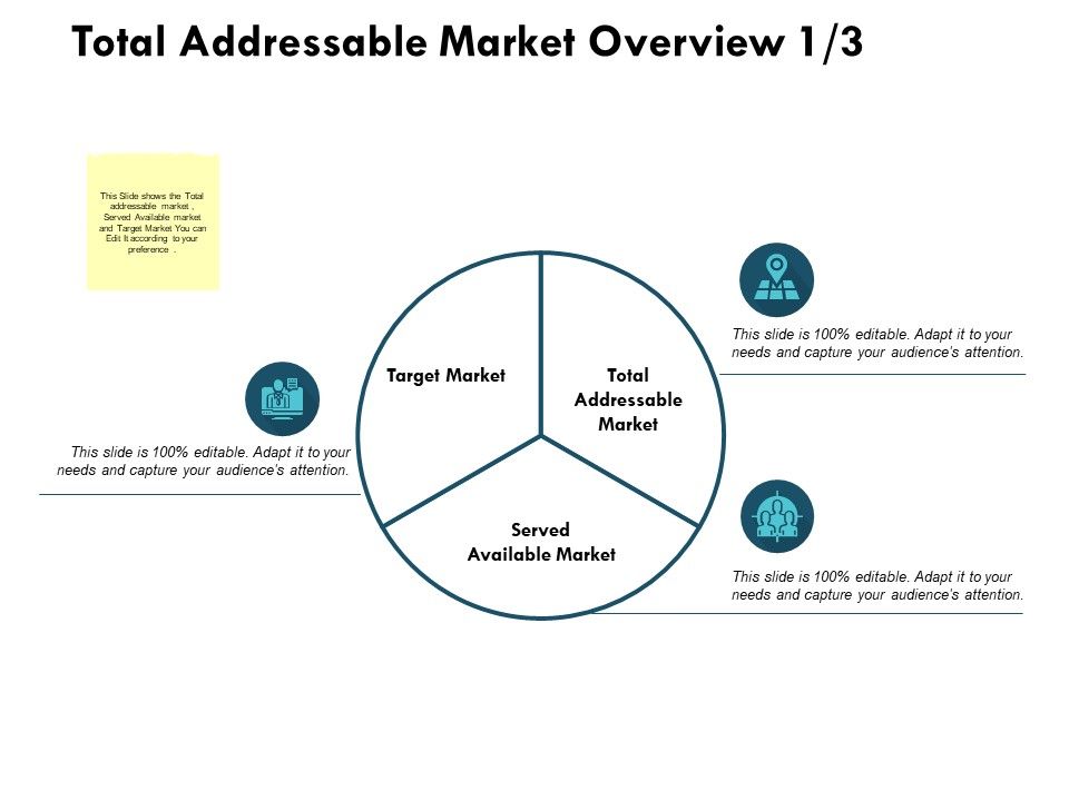 Total Addressable Market Overview Target Ppt Powerpoint Presentation Pictures Professional