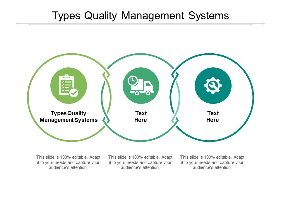 Types Quality Management Systems Ppt Powerpoint Presentation