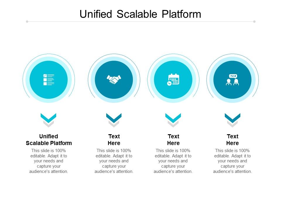 Unified Scalable Platform Ppt PowerPoint Presentation Show Sample Cpb