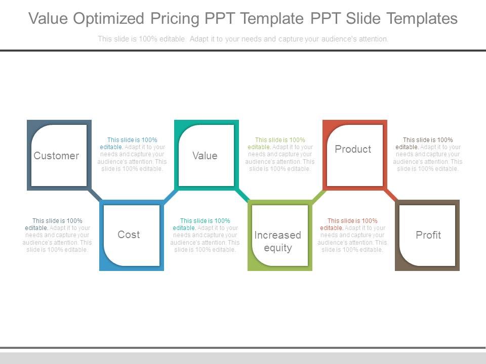 Value Optimized Pricing Ppt Template Ppt Slide Templates Value Optimized Pricing Ppt Template Ppt Slide Templates