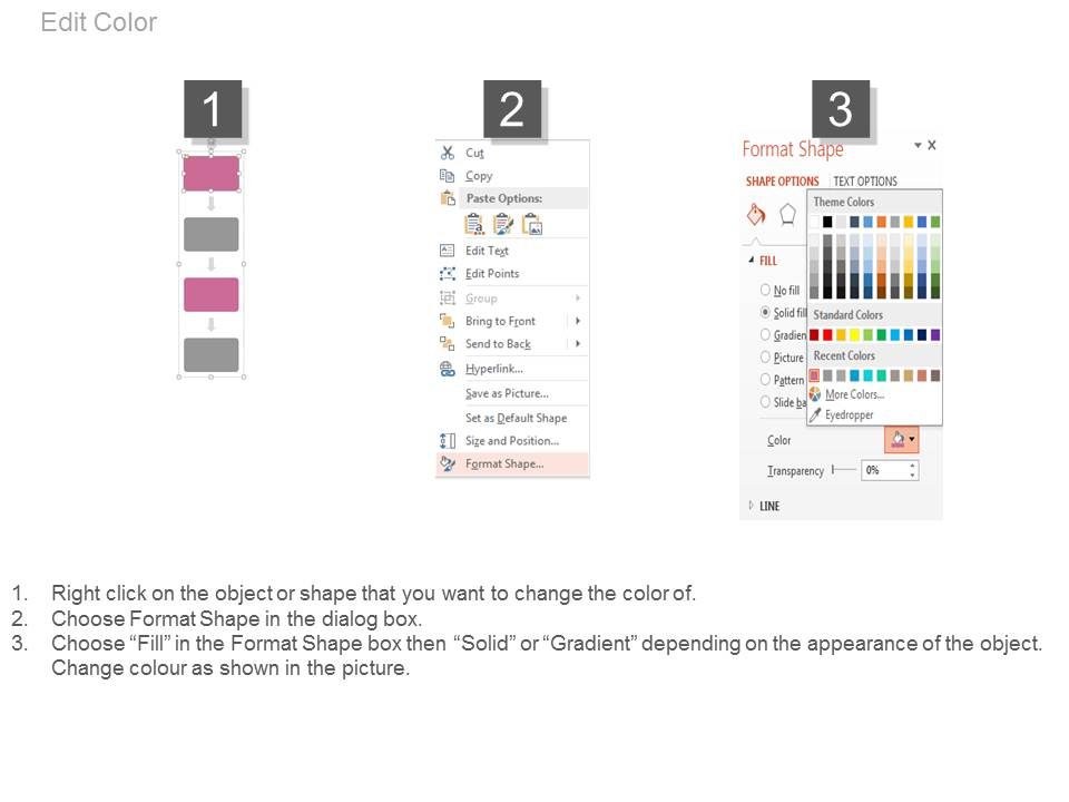Vertical Year Based Timeline For Business Analysis Powerpoint Slides