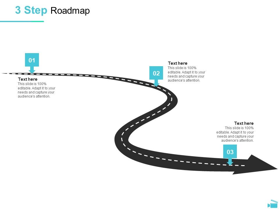 Video Development And Administration 3 Step Roadmap Graphics Pdf